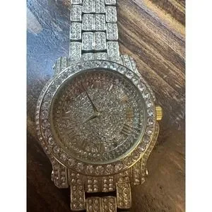 Techno Pave | Accessories | Techno Pave 734 Iced Out Coin Dial Eagle ...
